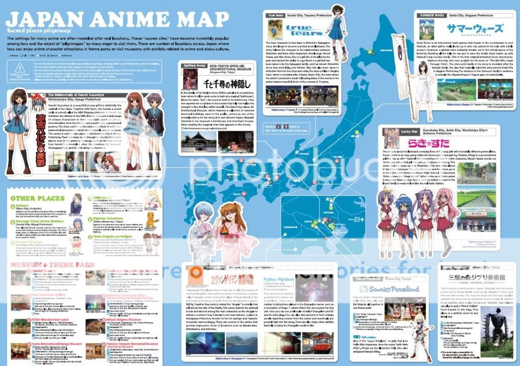 Mapa sobre el Turismo del Anime. - Foros Perú
