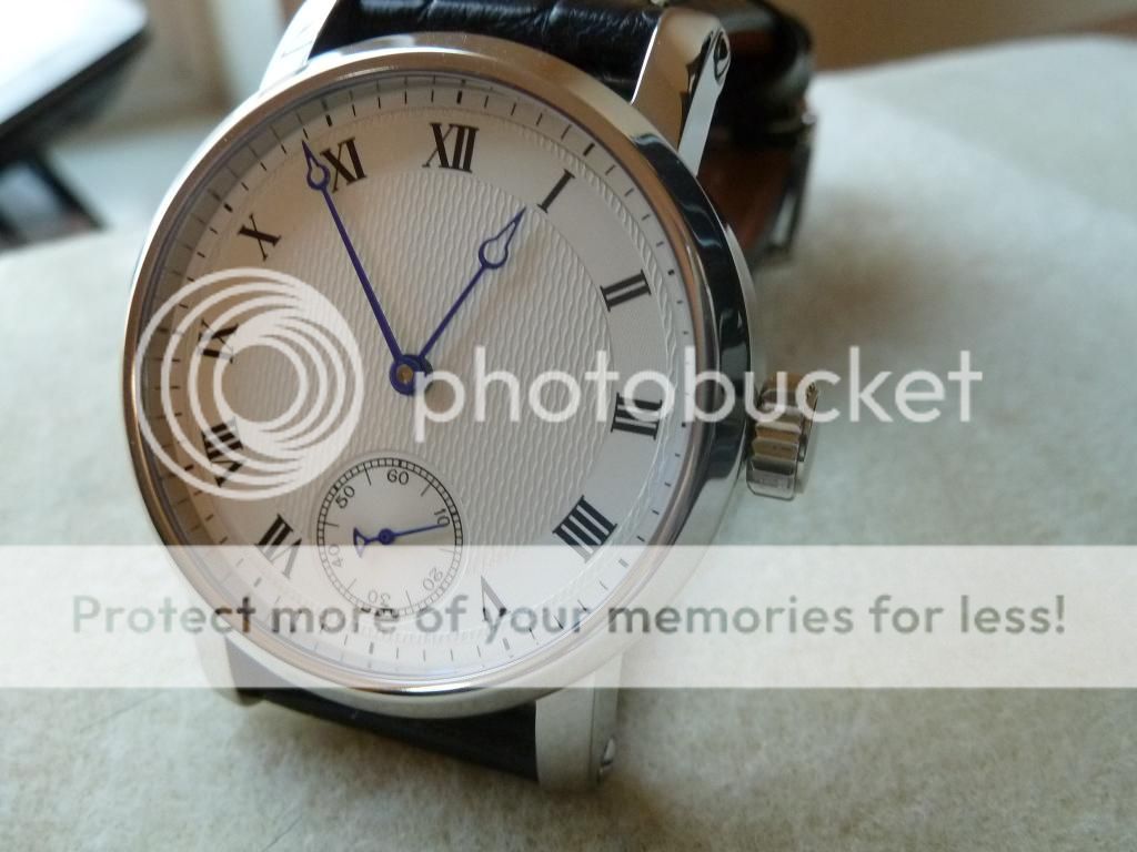 Sold: Wilson Watch Works white guilloche dial, manual wind | WatchUSeek ...