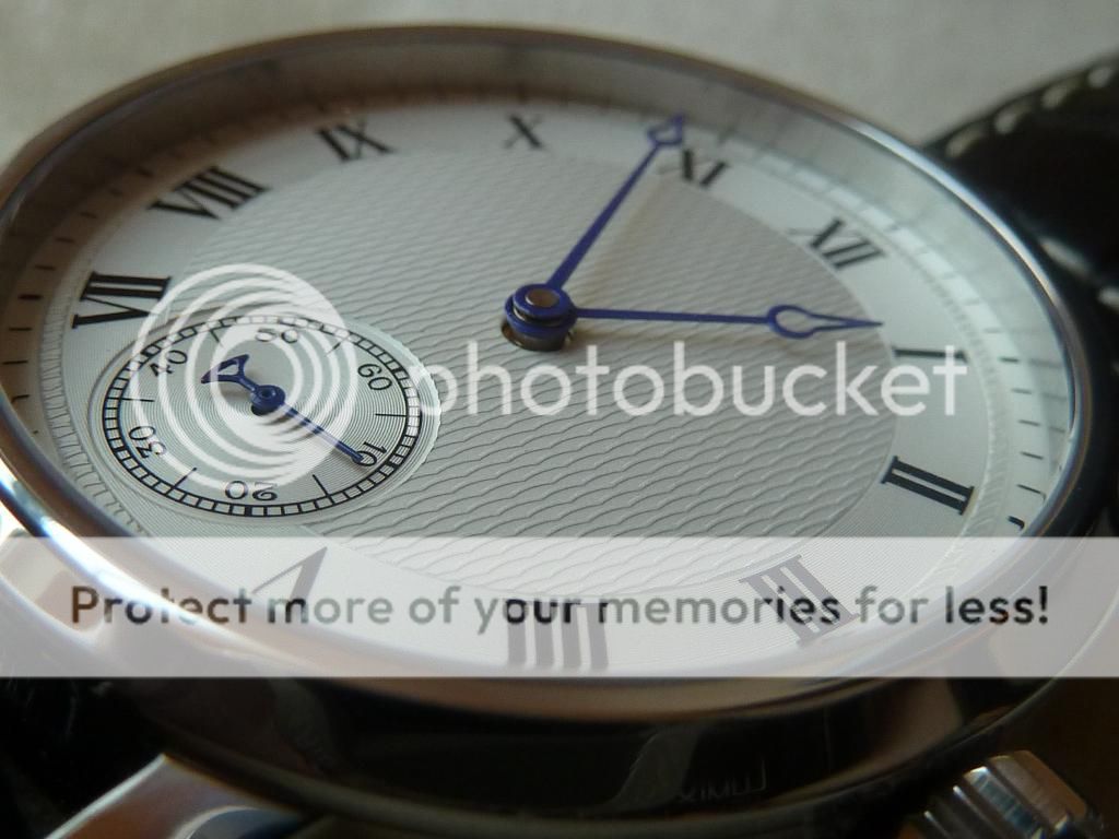 Sold: Wilson Watch Works white guilloche dial, manual wind | WatchUSeek ...